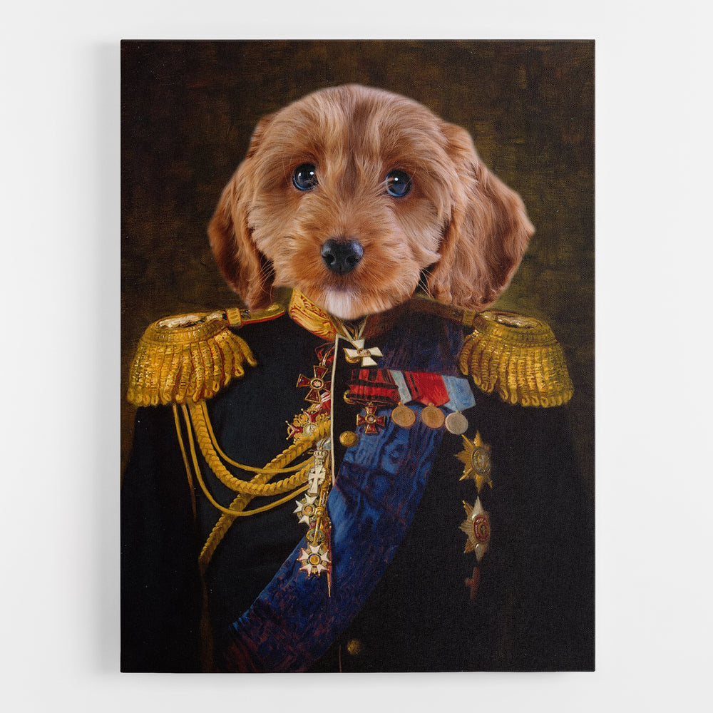 The Admiral Dog Portrait - Pet Portrait