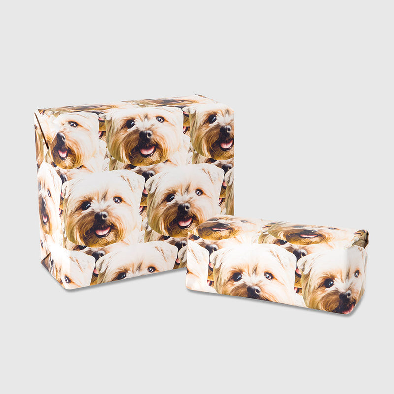 Personalised Dog Wrapping Paper | Dog Photo Gift Wrap