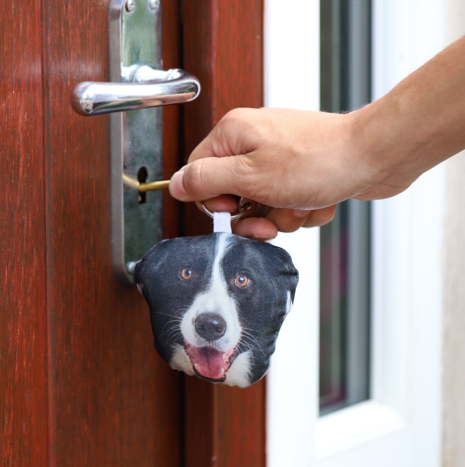 Personalised Dog Keyring - Custom Dog Keychain