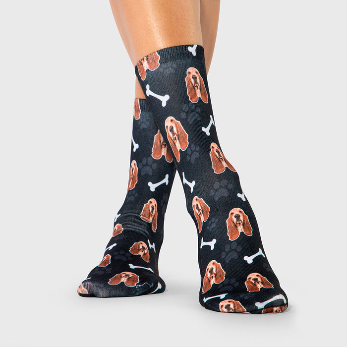 Personalised Dog Socks - Custom Dog Photo Socks