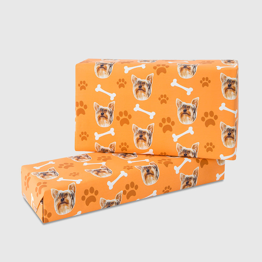 Personalised Dog Wrapping Paper | Dog Photo Gift Wrap