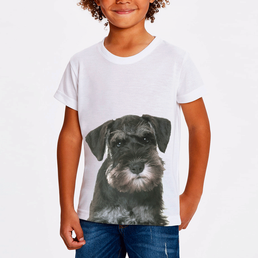 Your Dog On A T-Shirt | Personalised Dog Photo T-Shirts