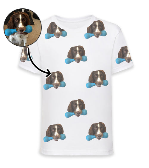 Your Dog On A T-Shirt | Personalised Dog Photo T-Shirts